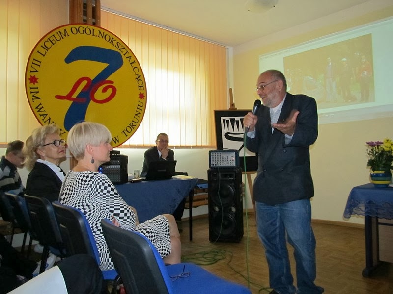 FOTOKRONIKA VII LO, lata 2007-2022: Alex Dancyg z Instytutu Yad Vashem ...